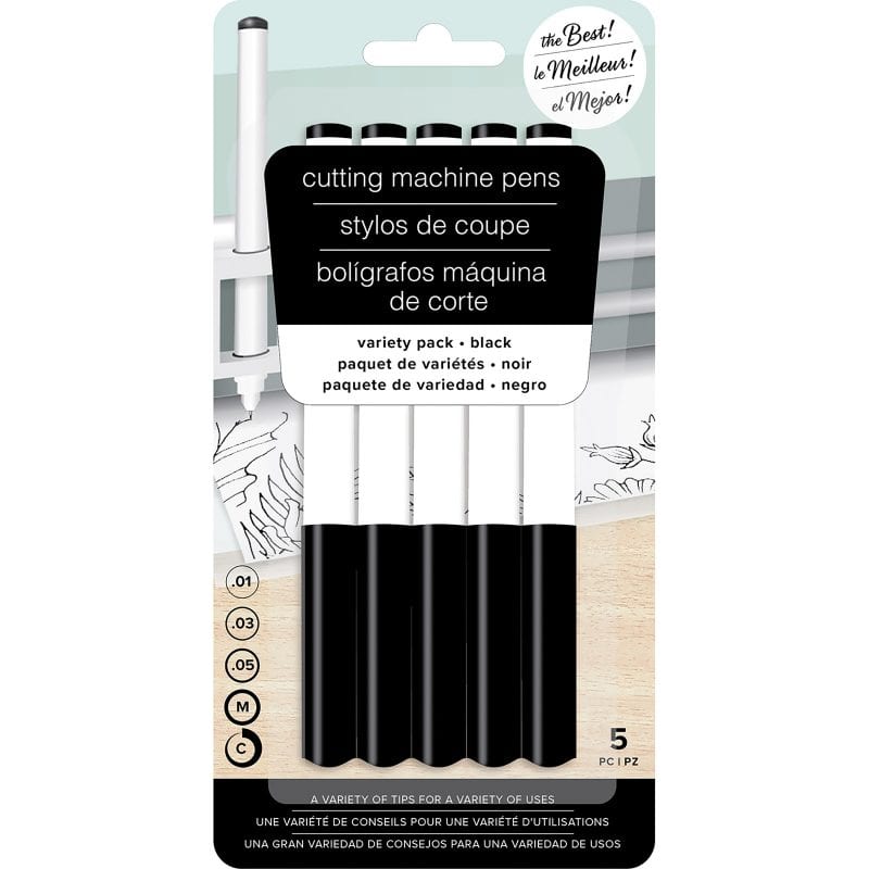 CUTTING MACHINE PENS VARIETY SET BLACK – SA Scrapbook